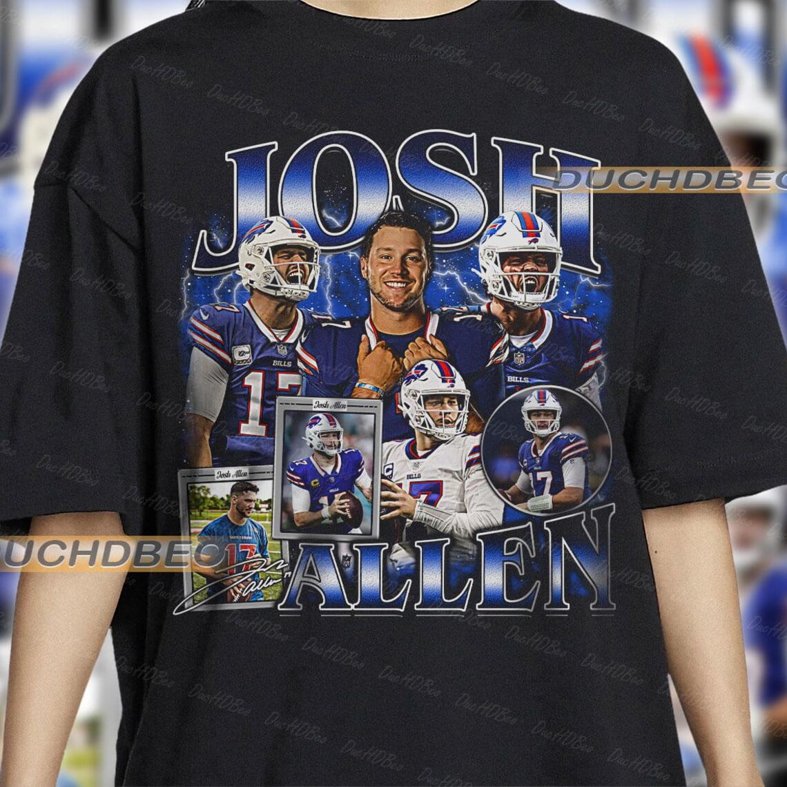 Graphic Style Josh Allen shirt, Jacksonville Football Shirt, Bootleg ...