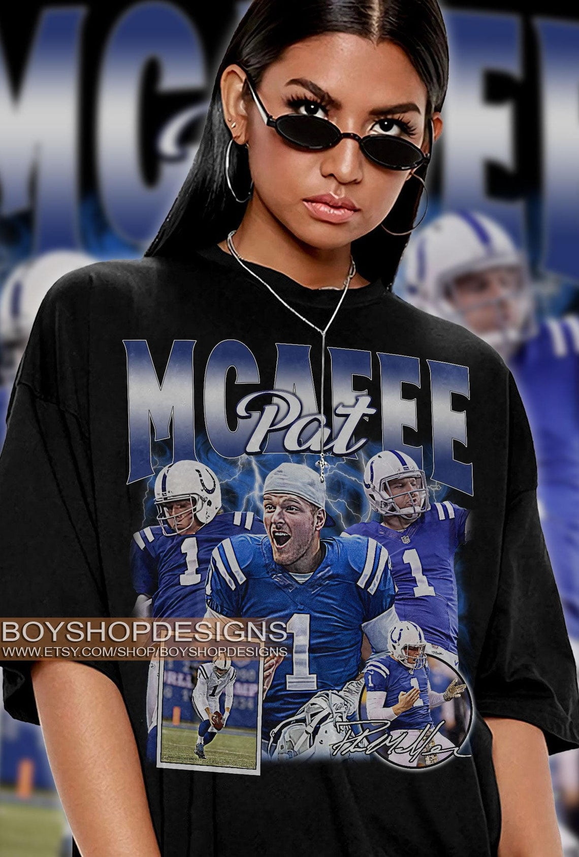 Graphic Style Pat McAfee T-Shirt, Pat McAfee shirt American Football ...