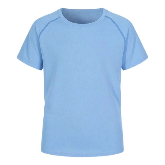 Graphic T Shirts for Little Boy Rash Guard Swim Short Sleeve Swim ...