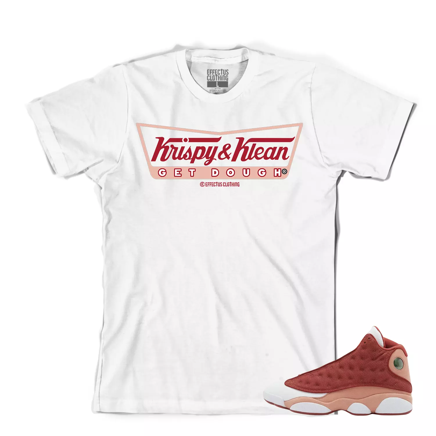Tee To Match Air Jordan Retro 13 Dune Red Sneakers. Krispy Klean Tee ...
