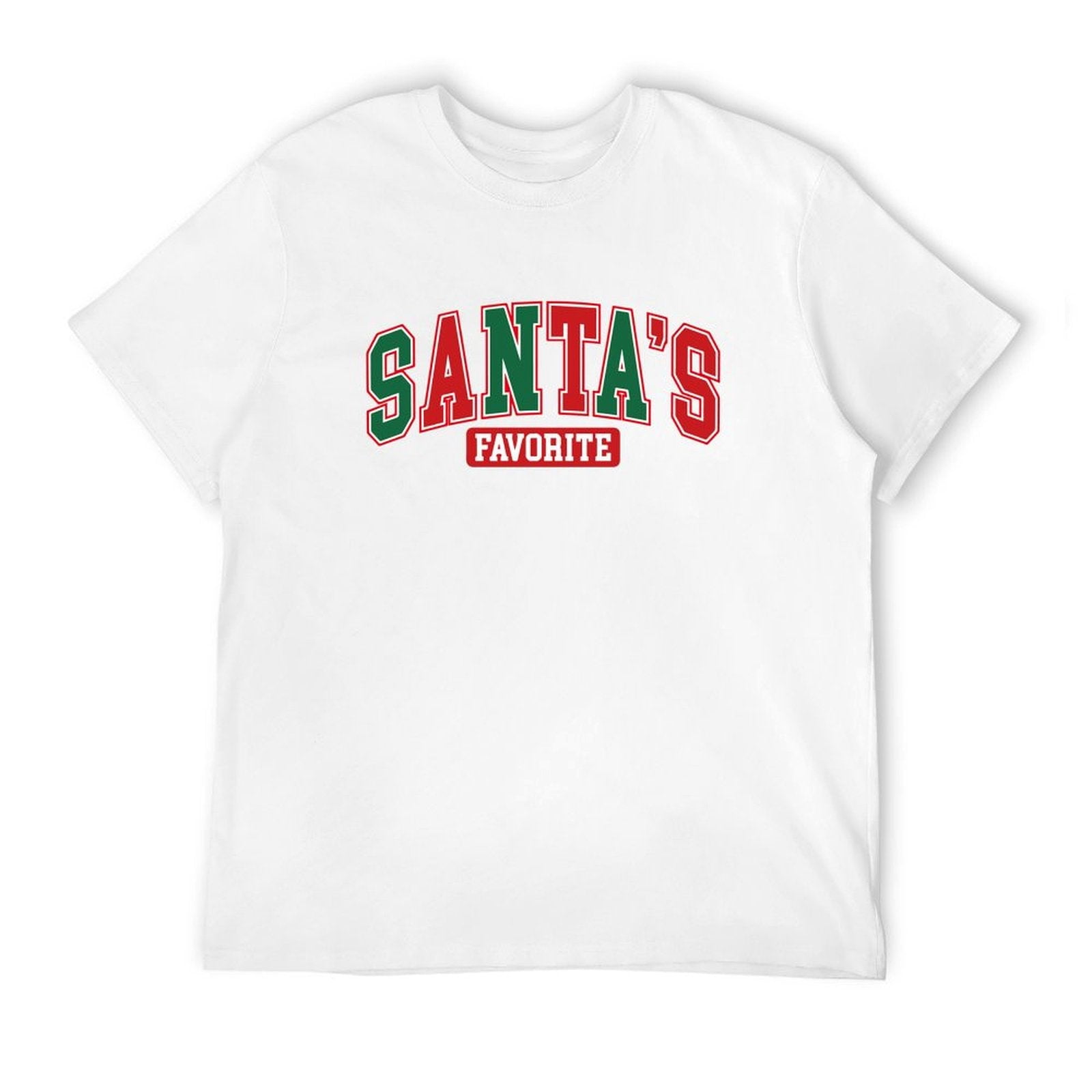 Graphic Tee [Santa's Favorite] Funny T-shirt Unisex - Walmart.com