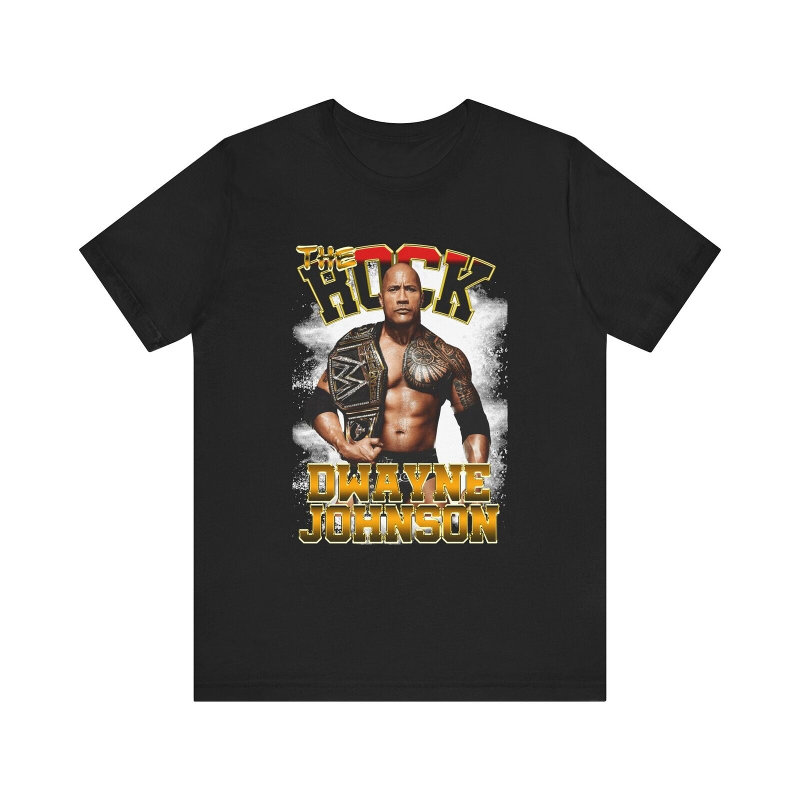 Graphic Tee Shirt WWE The Rock Wrestlemania SmackDown Raw NXT Retro ...