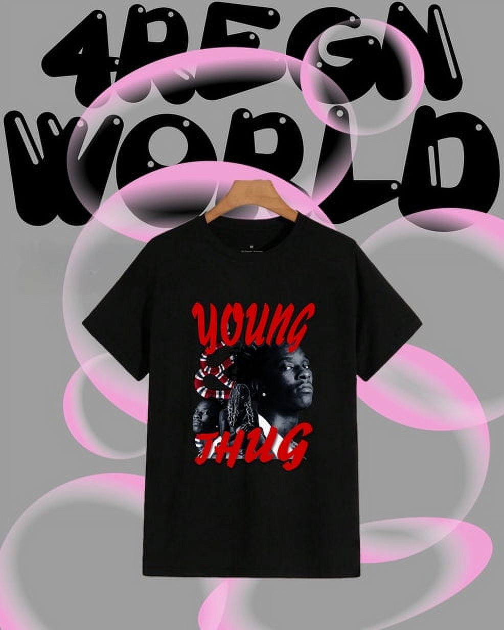 Graphic Tee Young Thug - Walmart.com