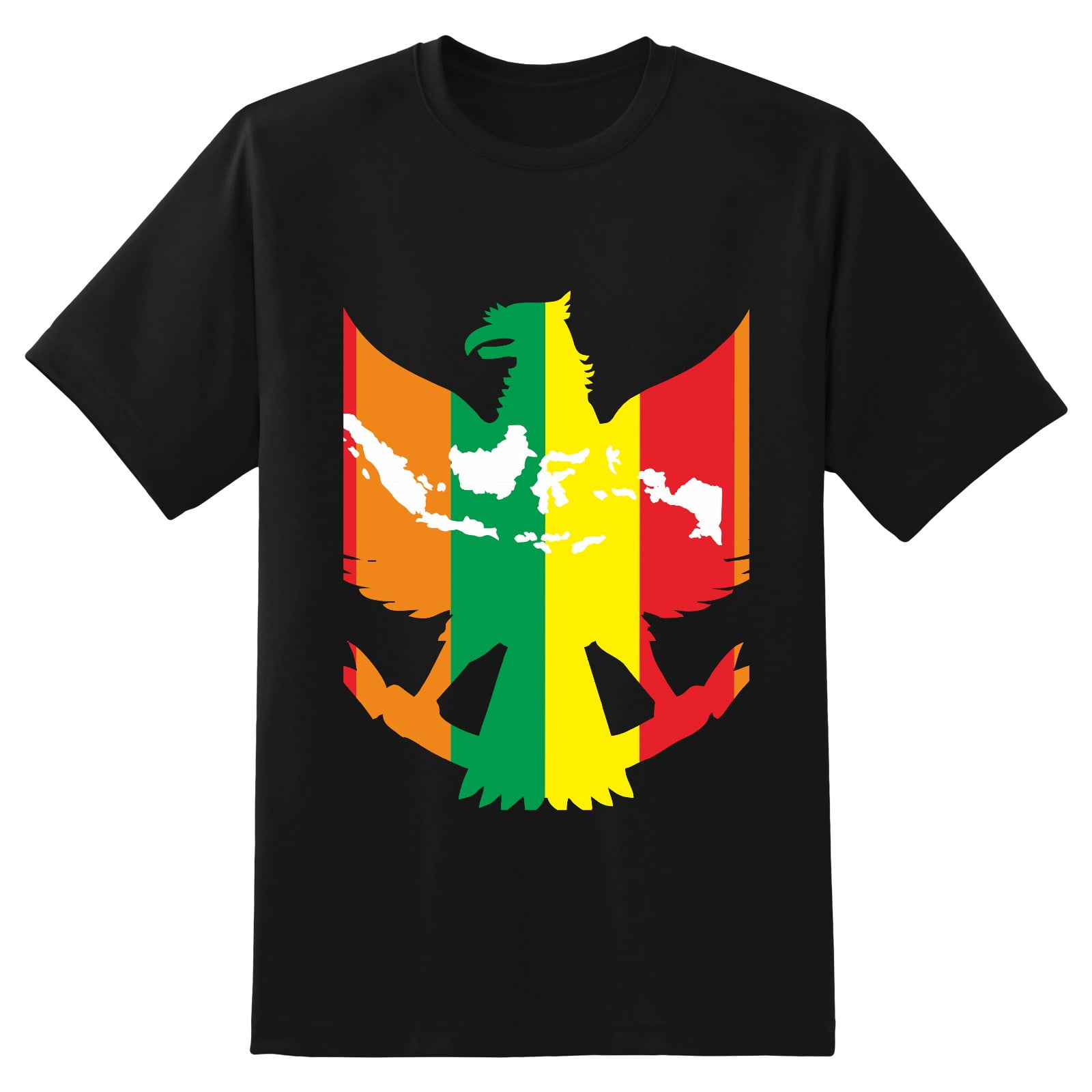 Graphic Tees Baggy Shirts for MenFlag (8) Crew Neck Streetwear T Shirts ...