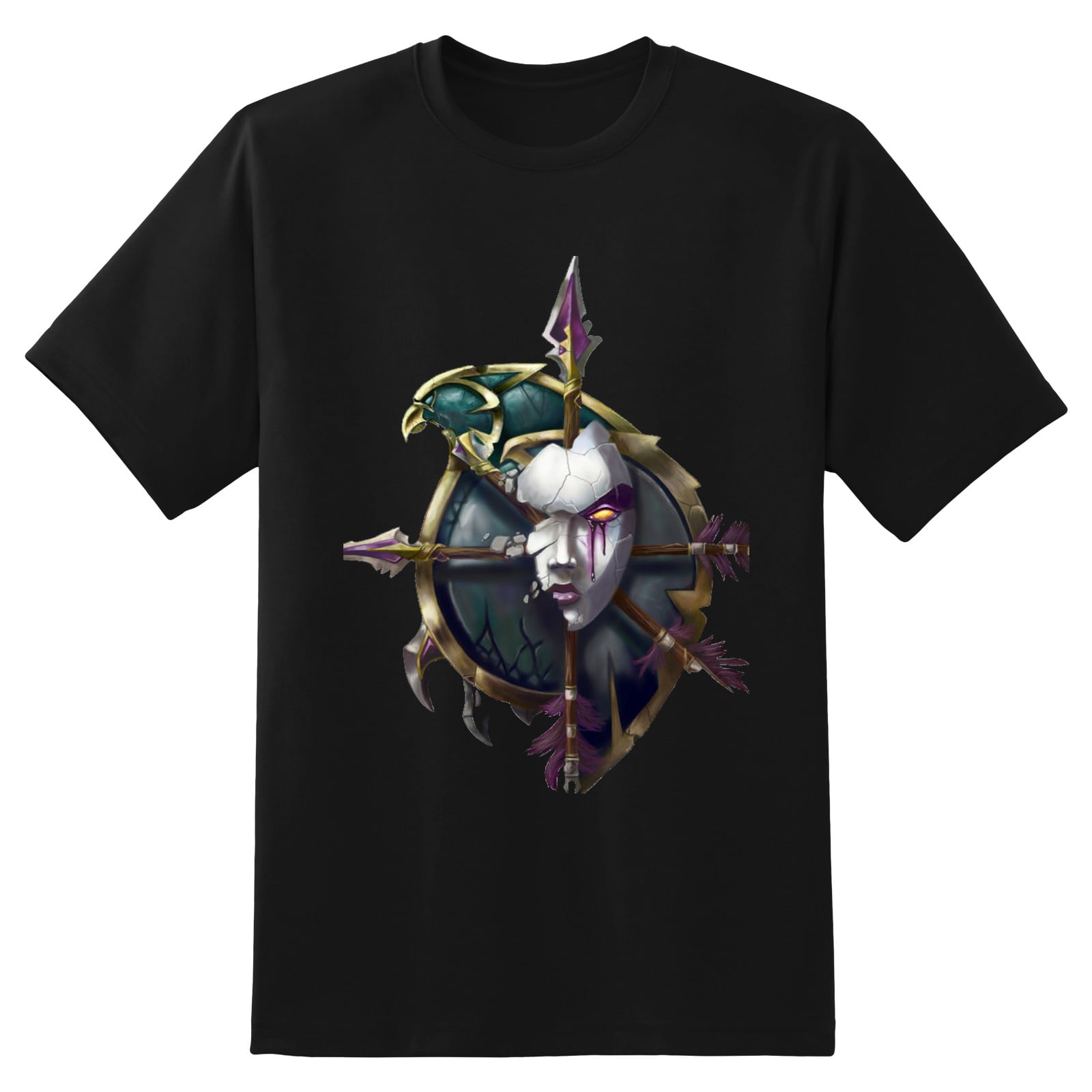 Graphic Tees Baggy Shirts for MenMonster (4) Crew Neck Streetwear T ...