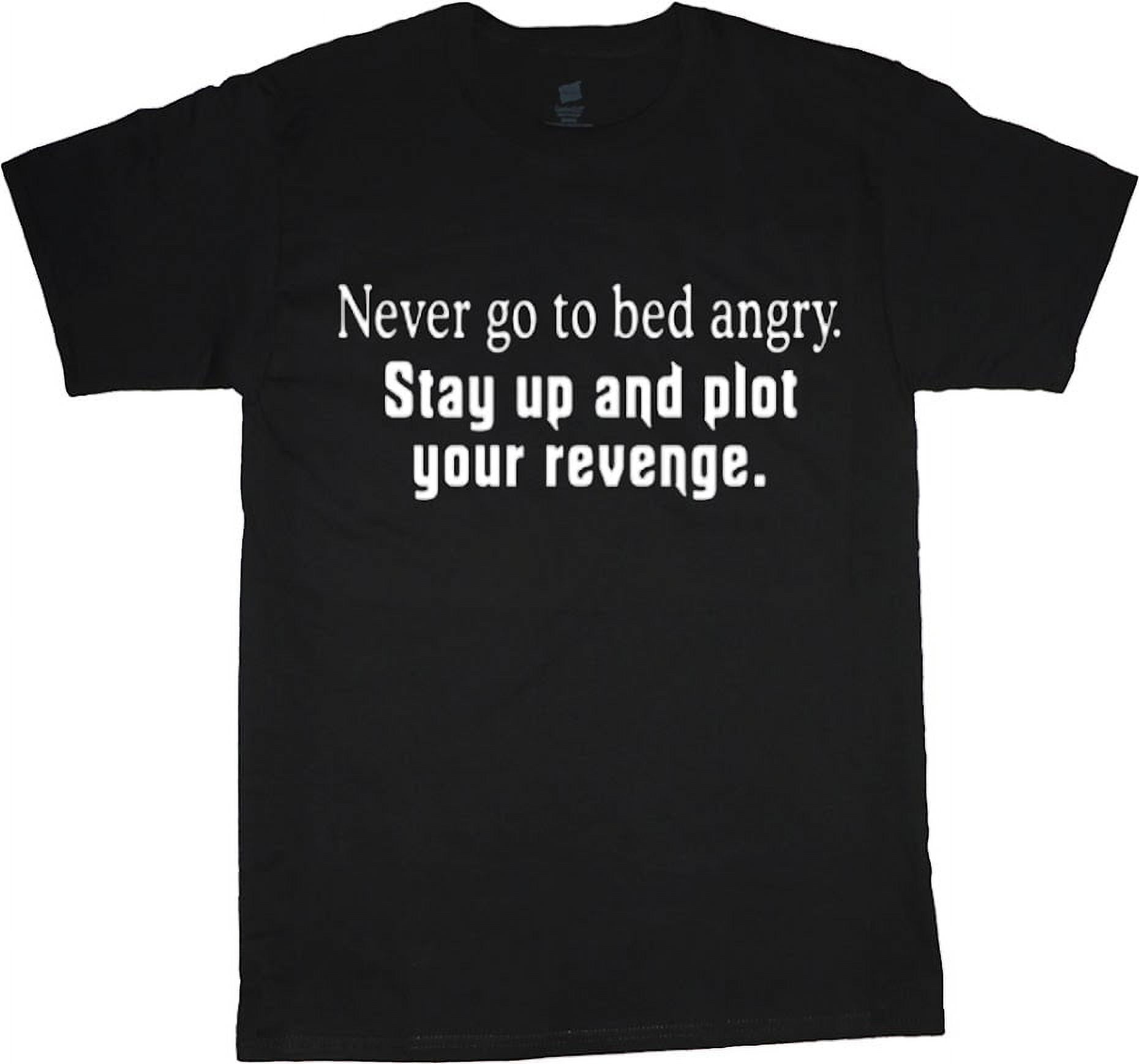 Graphic Tees Mens Funny T-shirt Saying Humor Revenge - Walmart.com