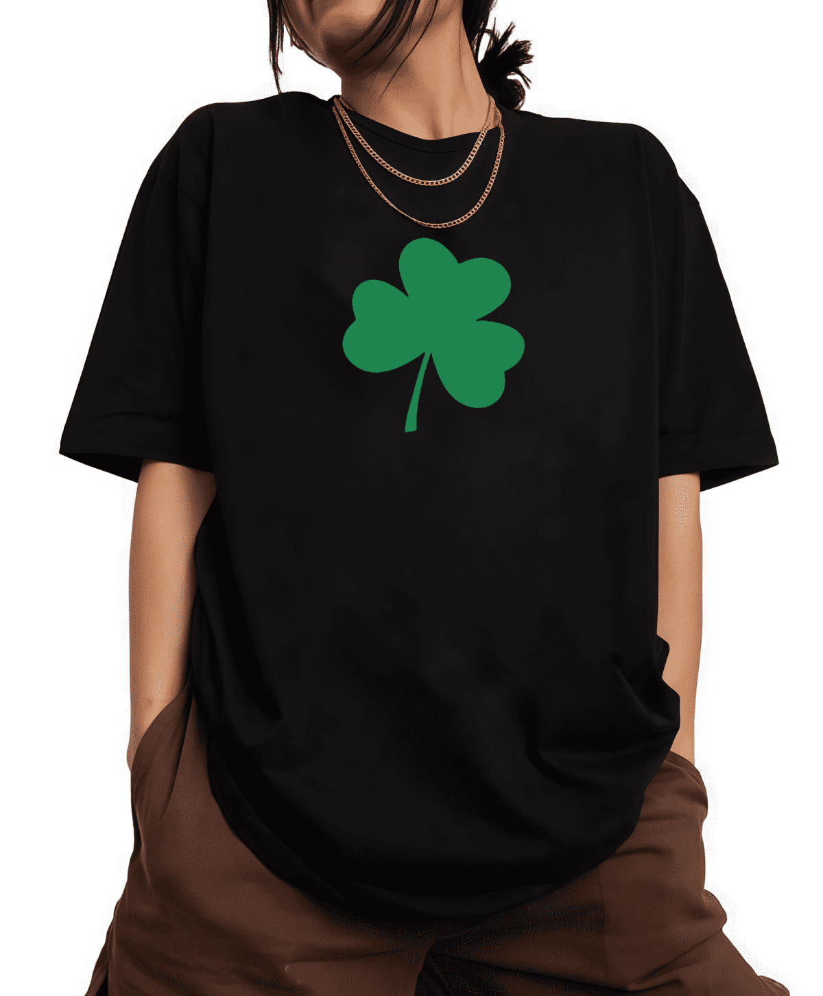 Graphic Tees Woman's Print T shirt Shirts St. Patrick’s Day Green ...