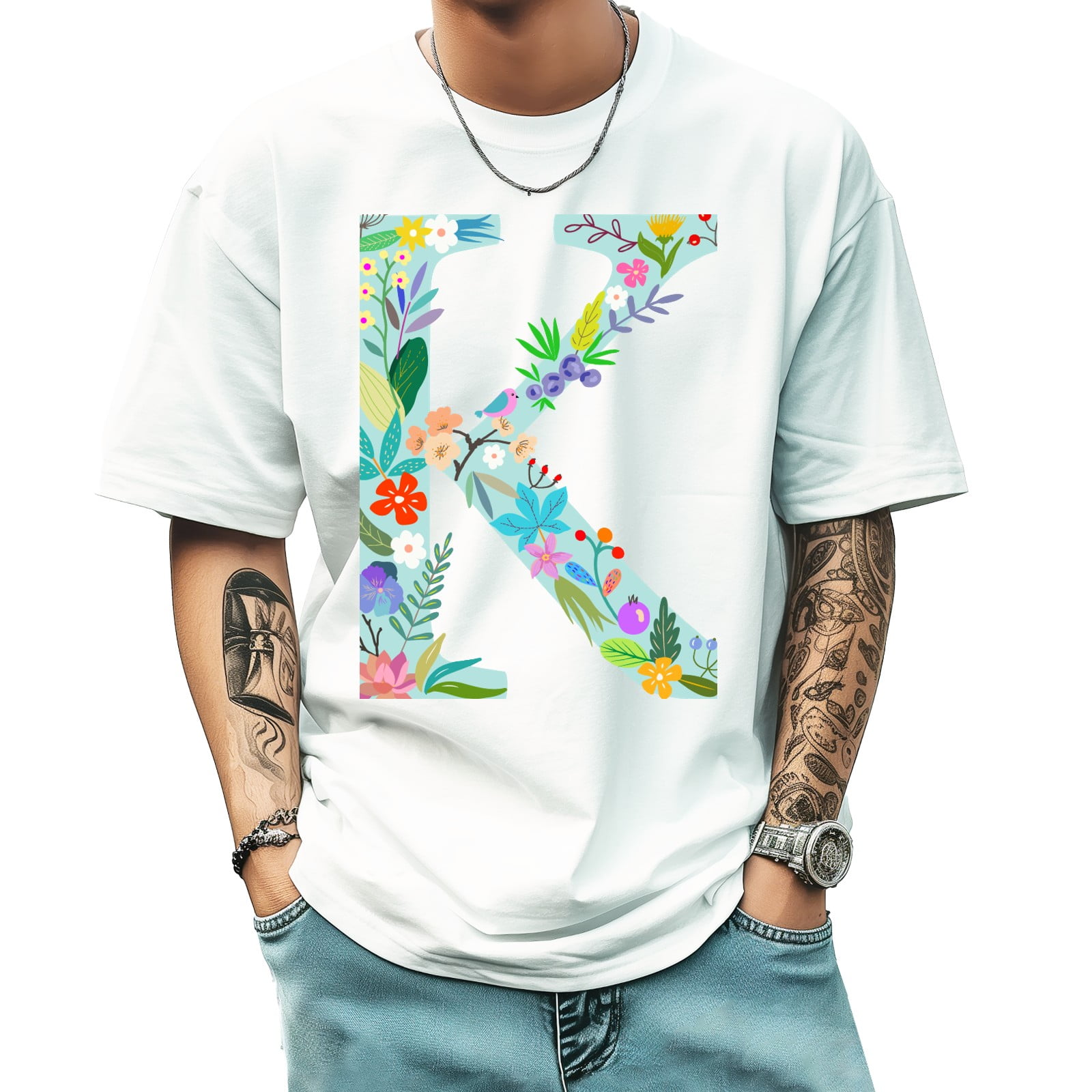 Graphic Tees for Men Summer New Fashion Trend Sports Shirt Loose style ...