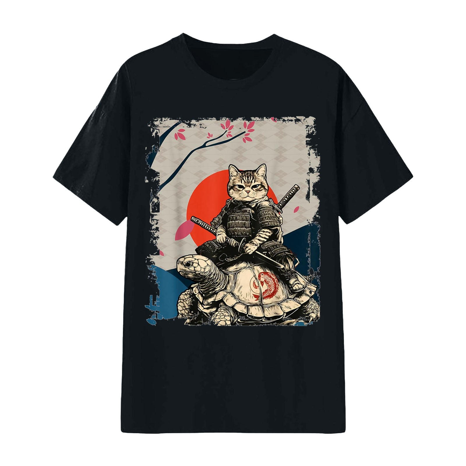 Graphic Tees for Women Print Oversized Short Sleeve Casual Crew Neck ...