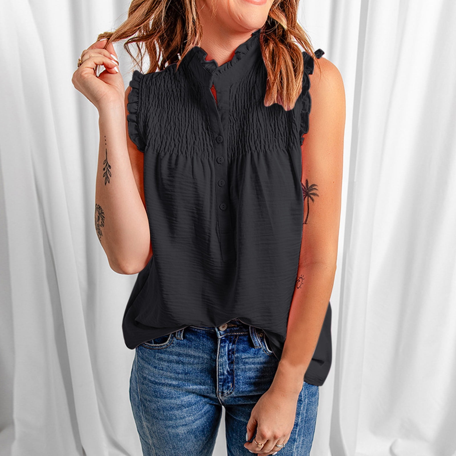 Graphic Tees for Women's Tunic Tops for Women with Short Sleeves and O ...