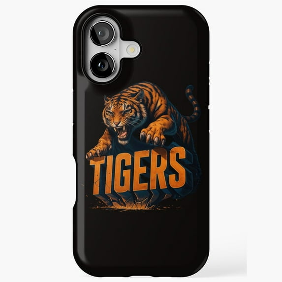 Graphic Vintage Tiger Pride Name Art iPhone Case for iPhone 17 to 11 ...