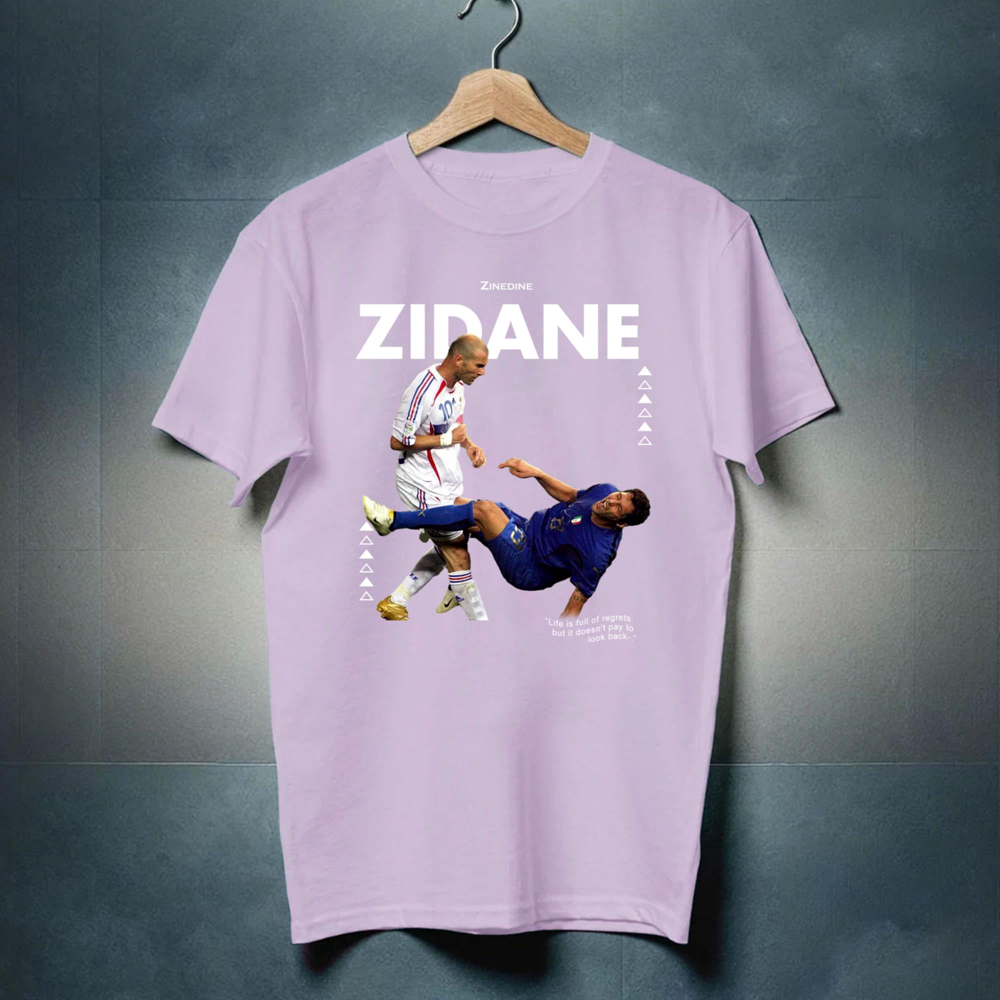 Graphic Zinedine Zidane T-Shirt, 2006 World Cup Headbutt T-Shirt ...