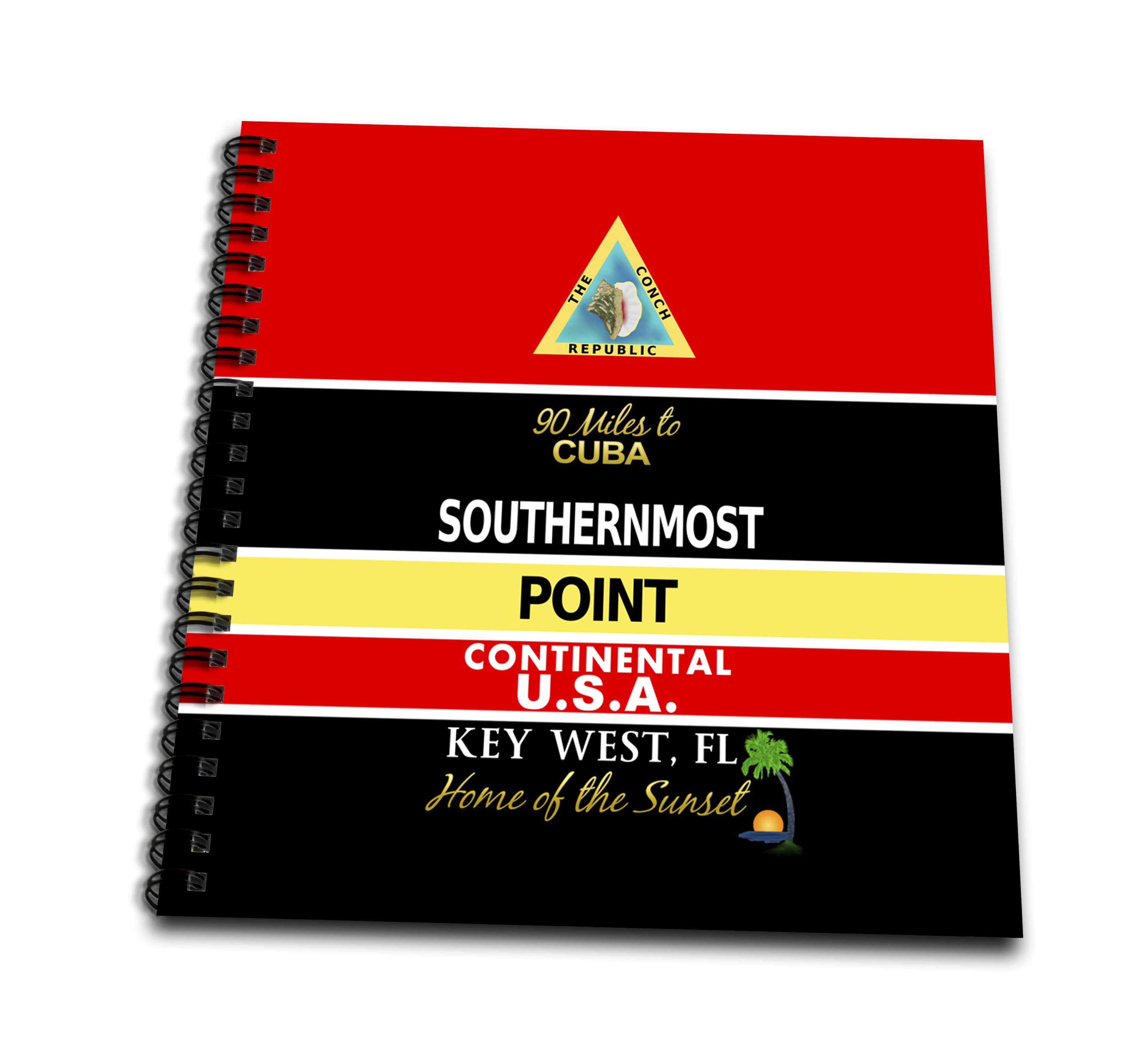 3dRose, Graphic based on the Southernmost Point Buoy in Key West ...