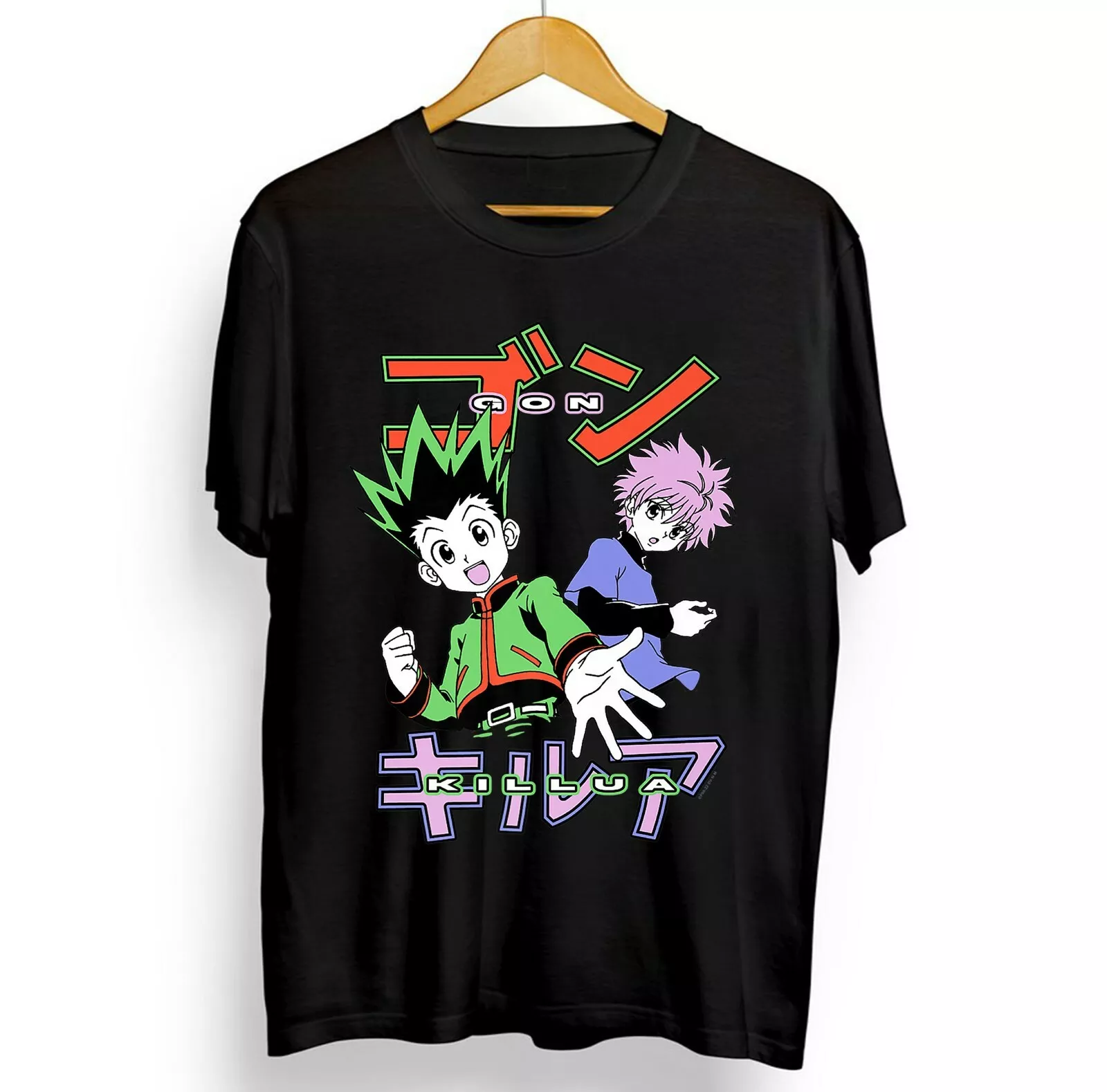 Graphic tee,Killua shirt,Kurapika anime,Hunter x Hunter Killua Gon New ...
