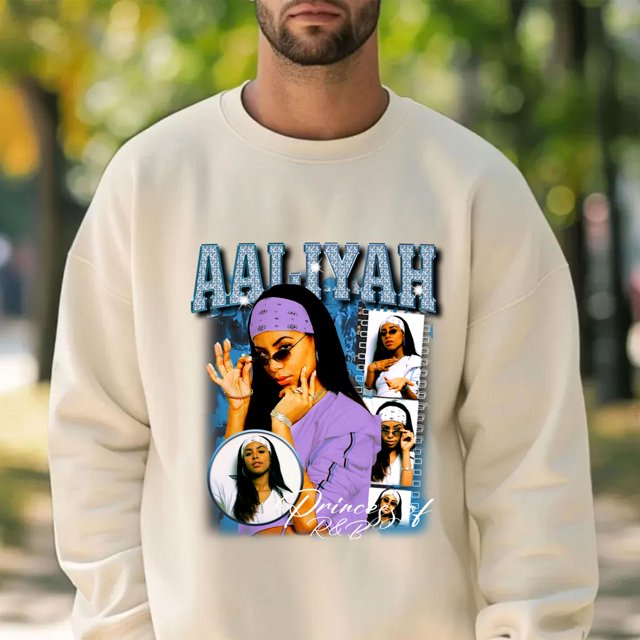 Graphic tees shirts 1971 USTEE UNI ,Aaliyah Vintage 90s Rap Bootleg ...