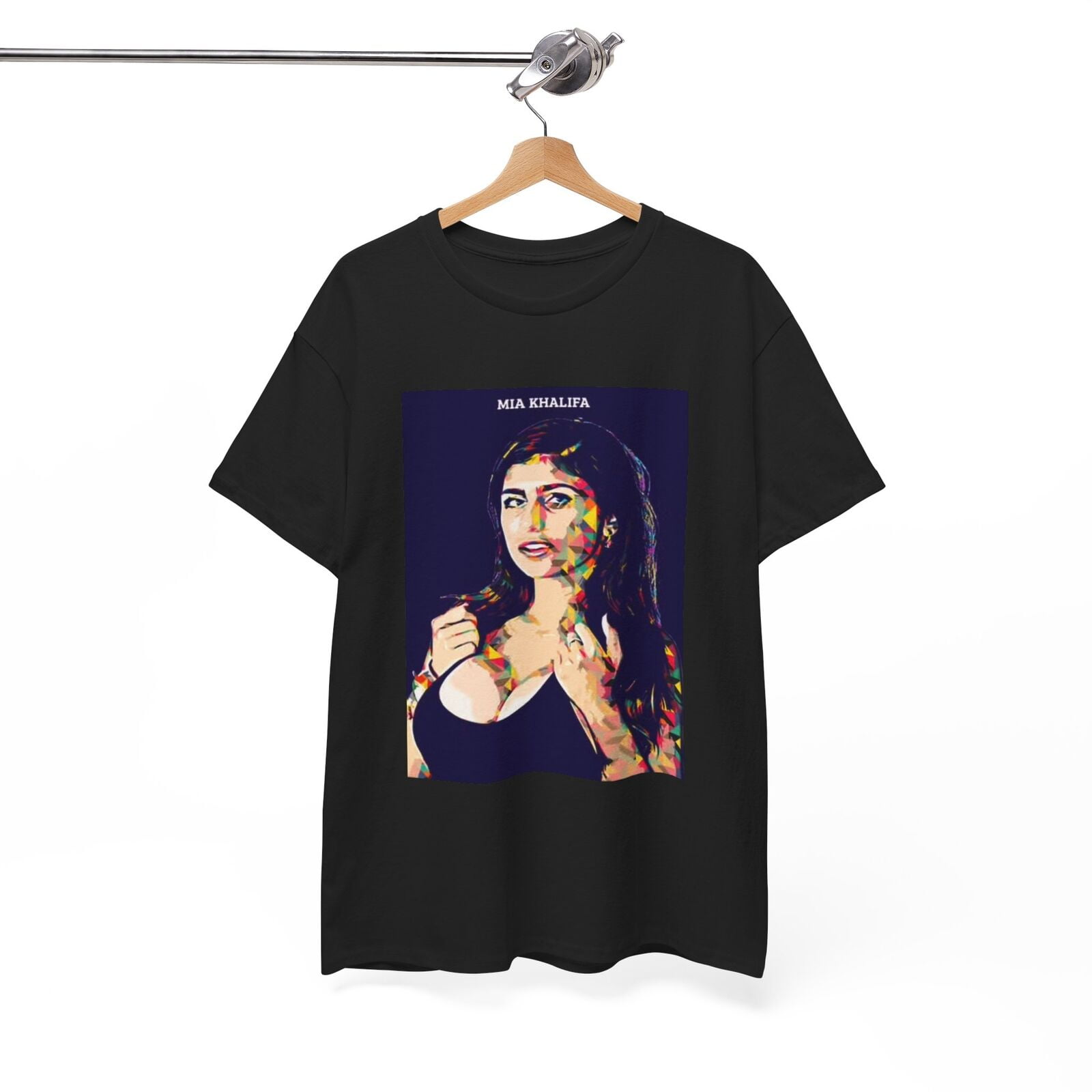GraphicThreads3-WM161 Streetwear Graphic Tees Mia Khalifa Shirt - Walmart.com