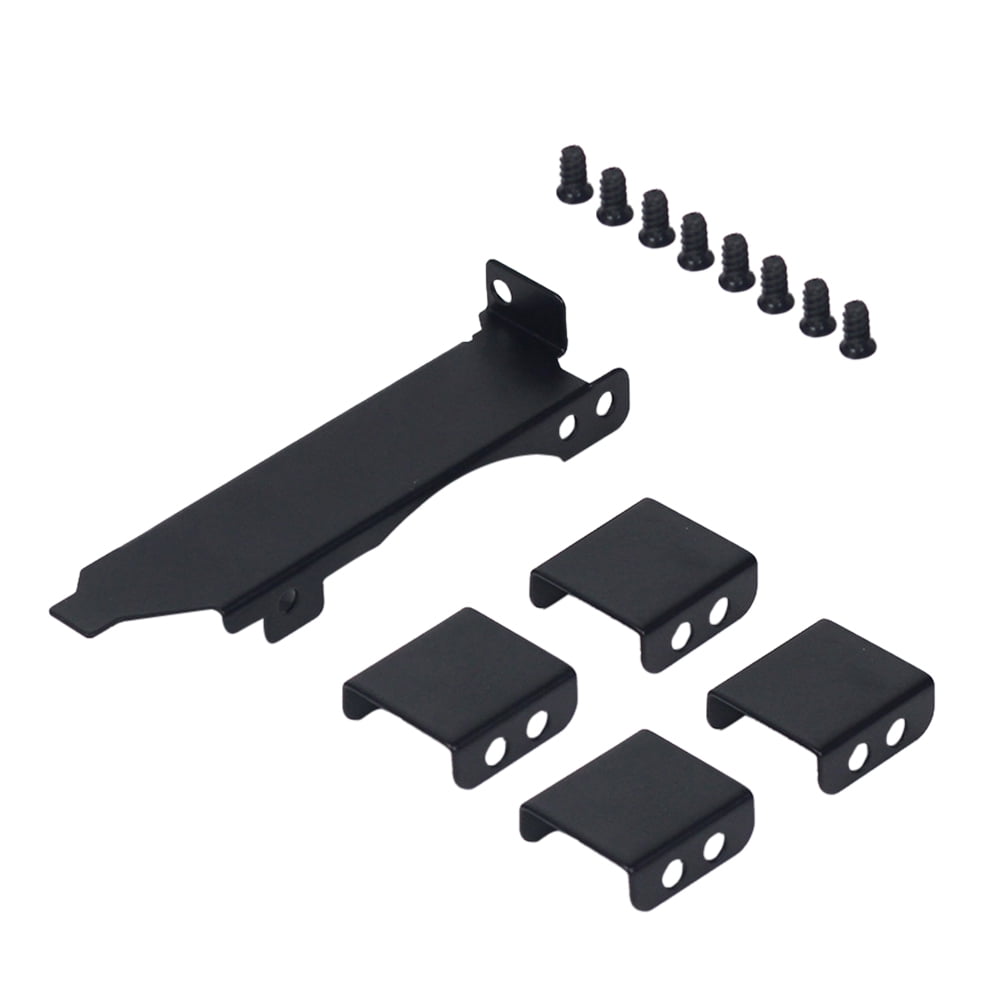 Worgeous Black Stainless Steel PCI Slot Bracket for Computer Radiator ...