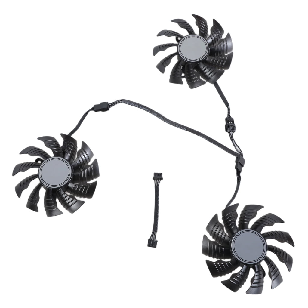 Graphics Card Cooling Fan 4pin DC12V for 3070TI 3080 3090 GAMING ...
