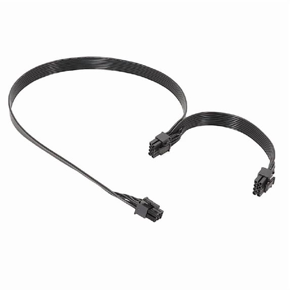 Graphics Card Power Supply 6pin male To Two 8pin Male 6+2pin Expansion ...