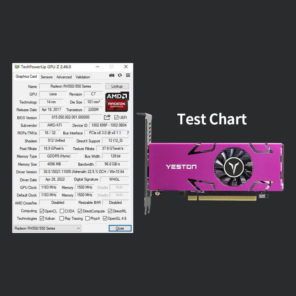 Graphics Card,Screen With 4* With 4* Output Split Screen With 4-screen ...