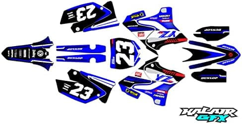 Graphics Kit for Yamaha YZ 250 CYCRA POWERFLOW RESTYLED Plastics (2002 ...