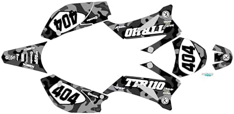 Graphics Kit for Yamaha TTR 110 (2008-2023) TTR110 Invasion Series ...