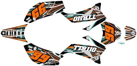 Graphics Kit for Yamaha TTR 110 (2008-2023) TTR110 Prime Series 09 Mil ...