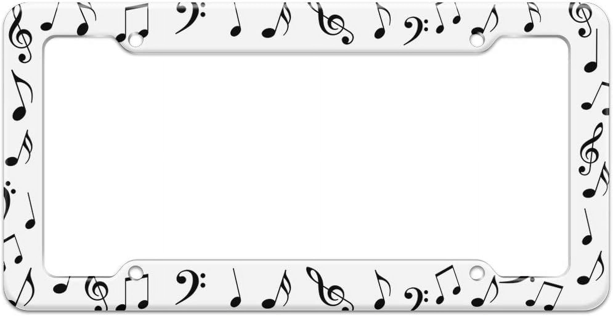 Graphics and More Blank Music Musical Note Treble Clef Pattern License ...