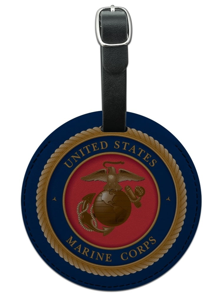 Graphics and More Marine Corps USMC Emblem Officially Licensed Round ...