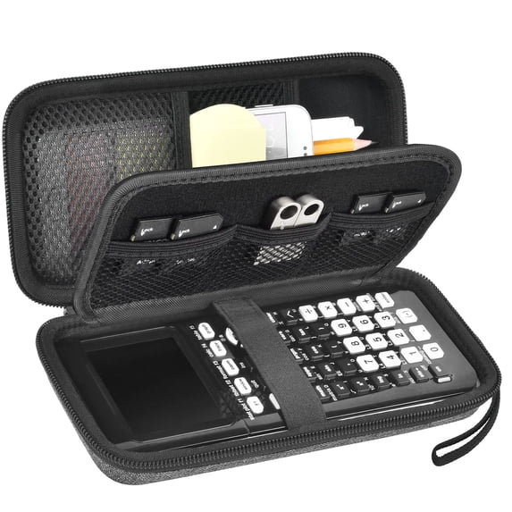 TI-84 Plus CE Color & TI-83 Plus Graphing Calculator Case with Storage ...