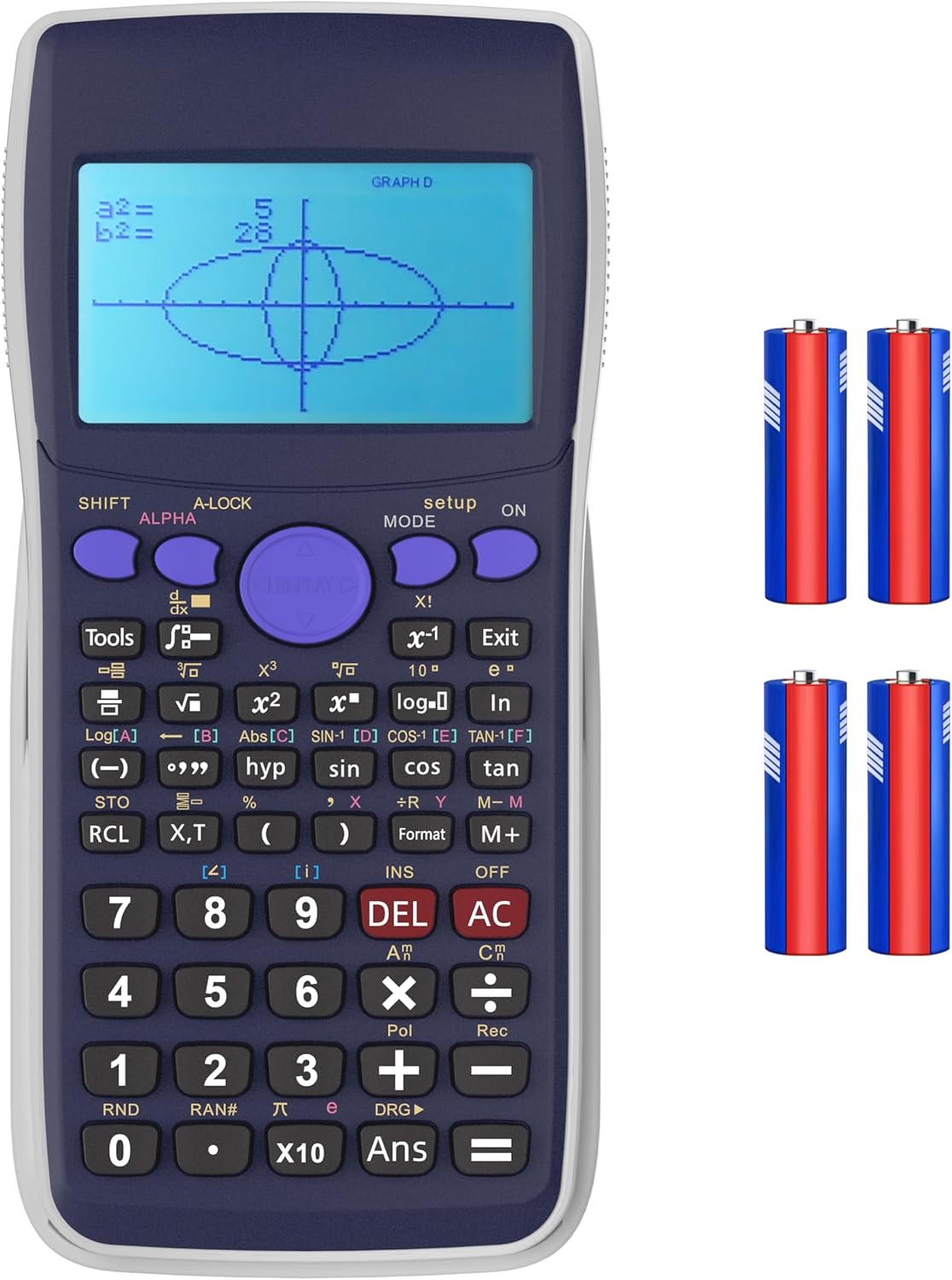Graphing Calculator, Scientific Calculators 10 Modes /4 Graphing ...