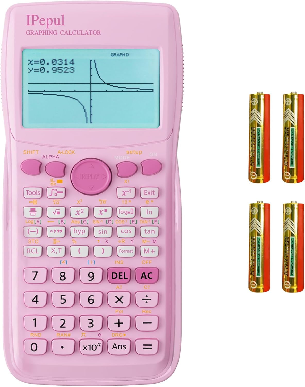 Graphing Calculator, Scientific 10 Modes /4 Graphing Functions,Desktop ...