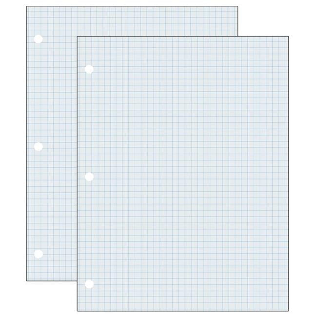 Graphing Paper Wht 2 Sided - 500 Sheets - 2 per Pack - Walmart.com