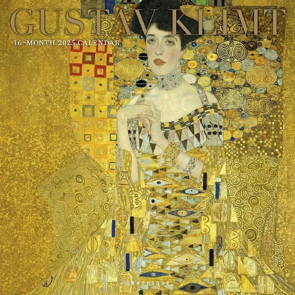 Graphique 2025 Klimt Wall Calendar - 12” x 12” - Thick Paper - Home ...