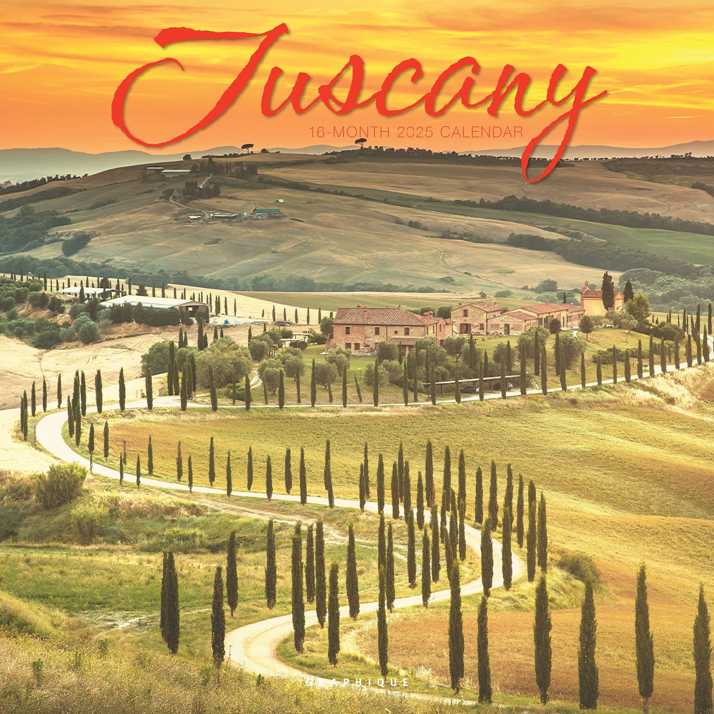 Graphique 2025 Tuscany Wall Calendar | 12” x 12” | Thick Paper | Home ...