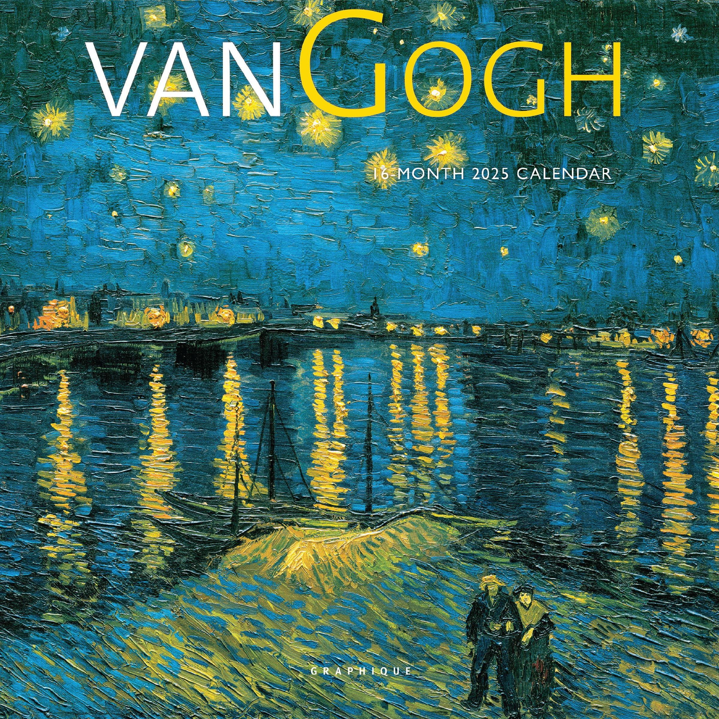 Graphique 2025 Van Gogh Mini Wall Calendar | 7â€ x 7â€ | Thick Paper ...