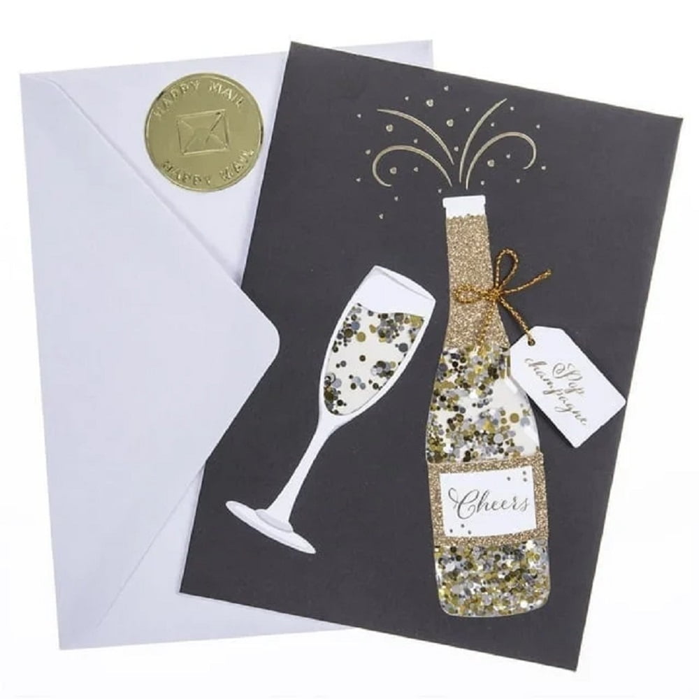 Graphique Cheers Handmade Shaker Card | Graduation, Promotion ...