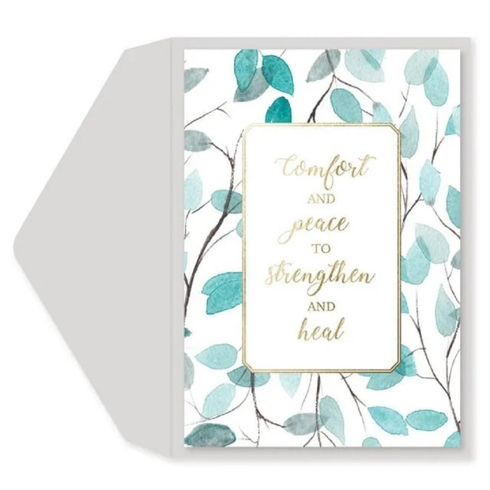 Graphique Comfort and Peace Sympathy Card | Condolence and Bereavement ...