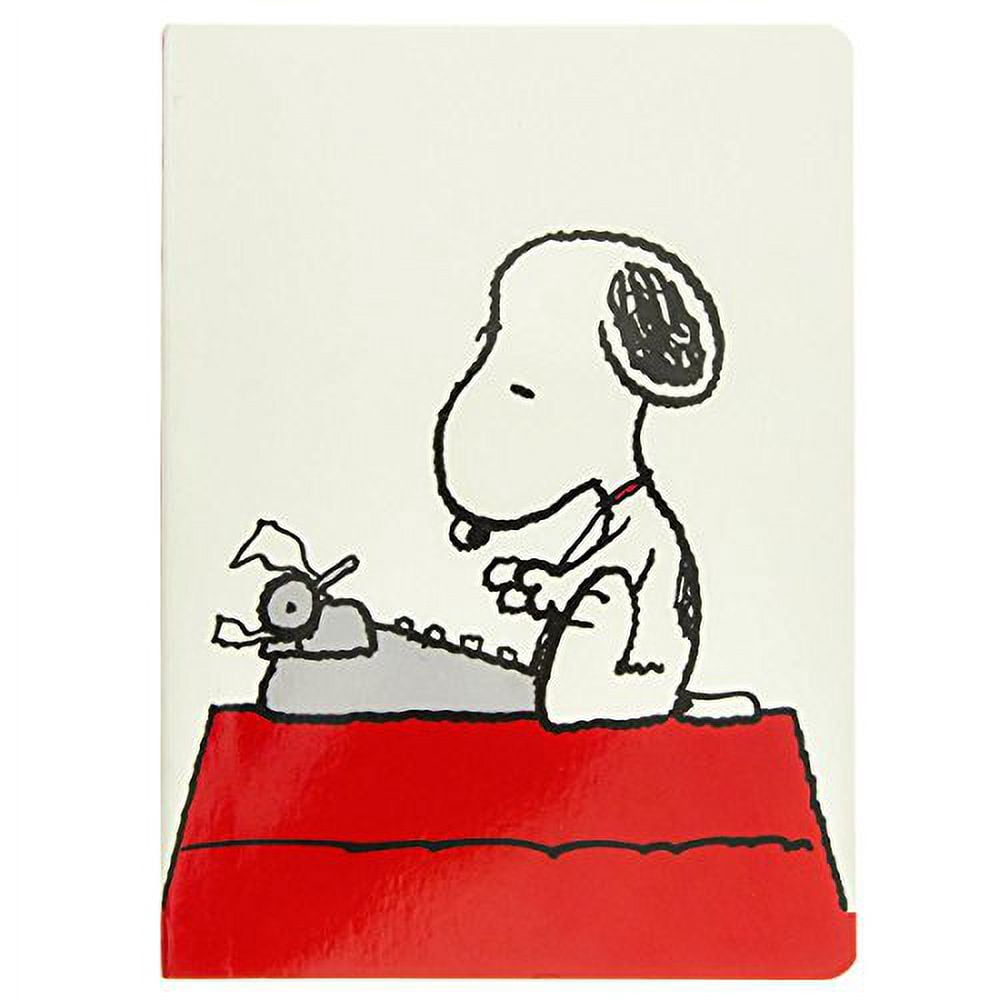 Graphique Soft Cover Journal, Peanuts Typewriter Design - 200 Ruled ...