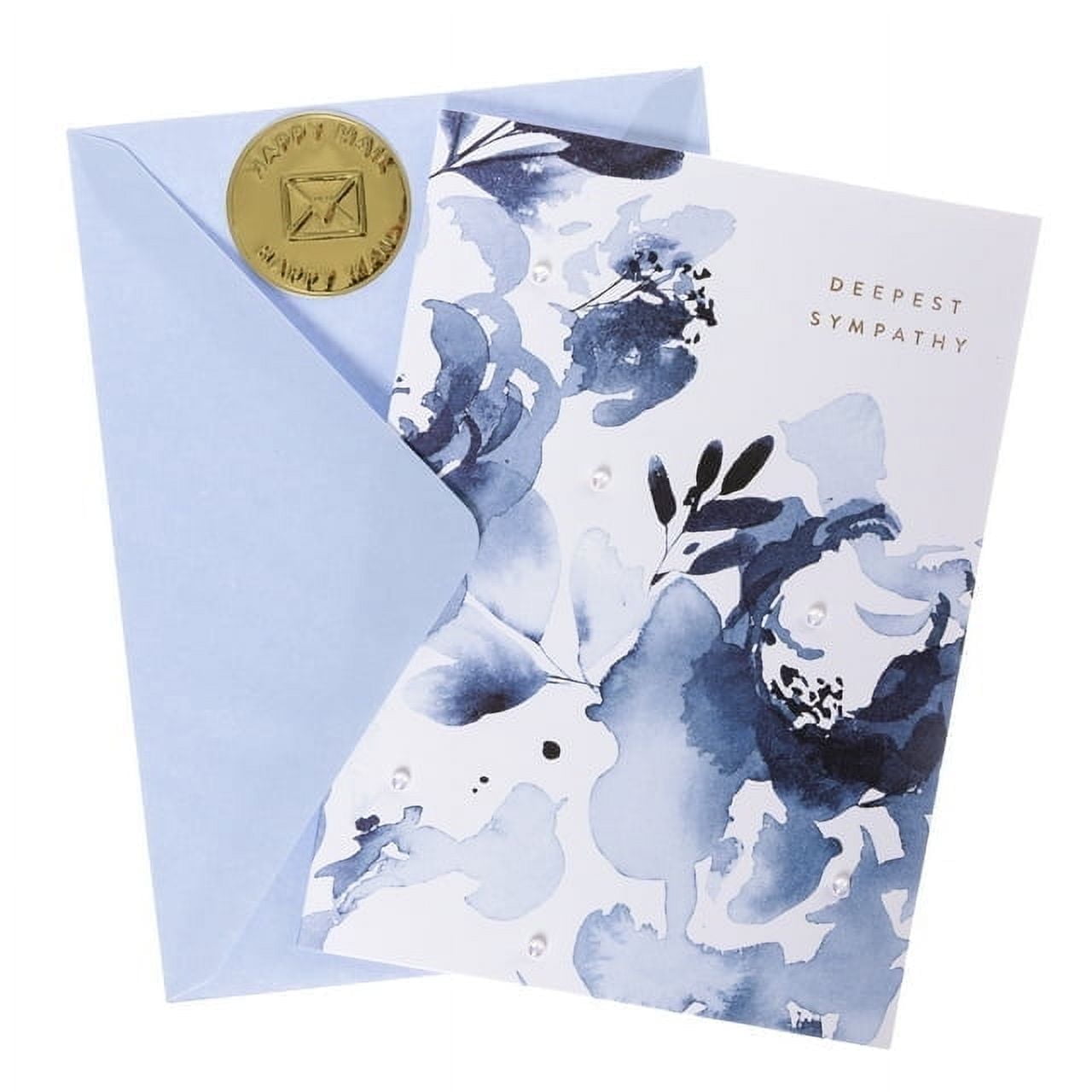 Graphique Watercolor Sympathy Handmade Card | Condolence and ...