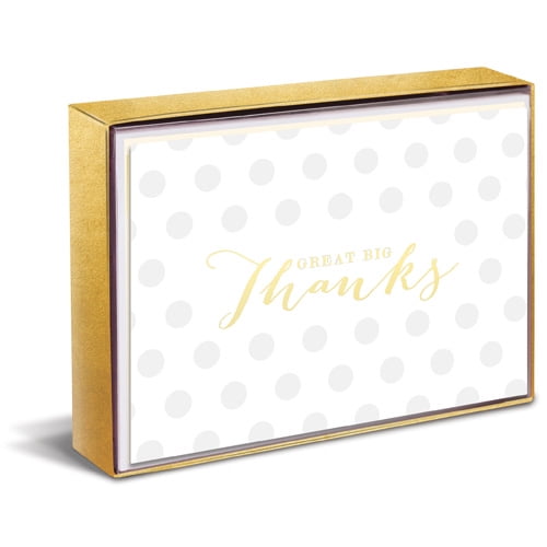 Graphique de France Great Big Thanks Sweet Notes Box of 10 Thank You ...