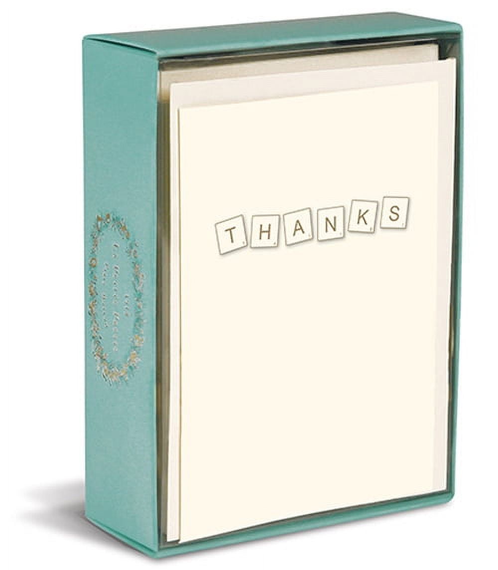 Graphique de France Thanks Letters Box of 10 Thank You Note Cards ...