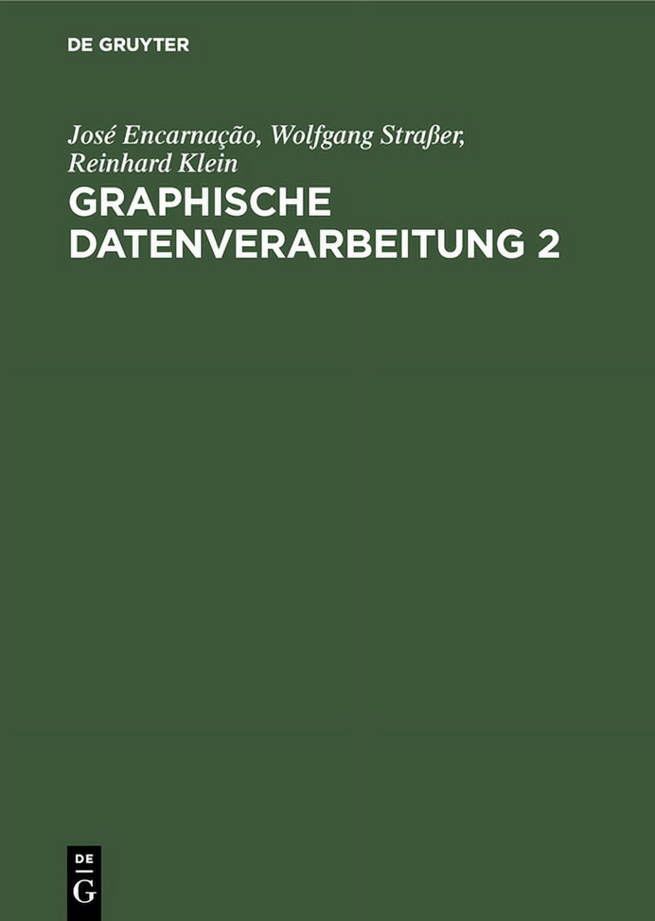 Graphische Datenverarbeitung 2, (Hardcover) - Walmart.com
