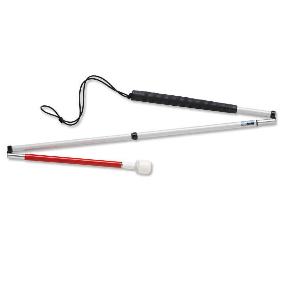 Graphite 4-Sec. Folding Cane- Marshml Roller- 48-in - Walmart.com