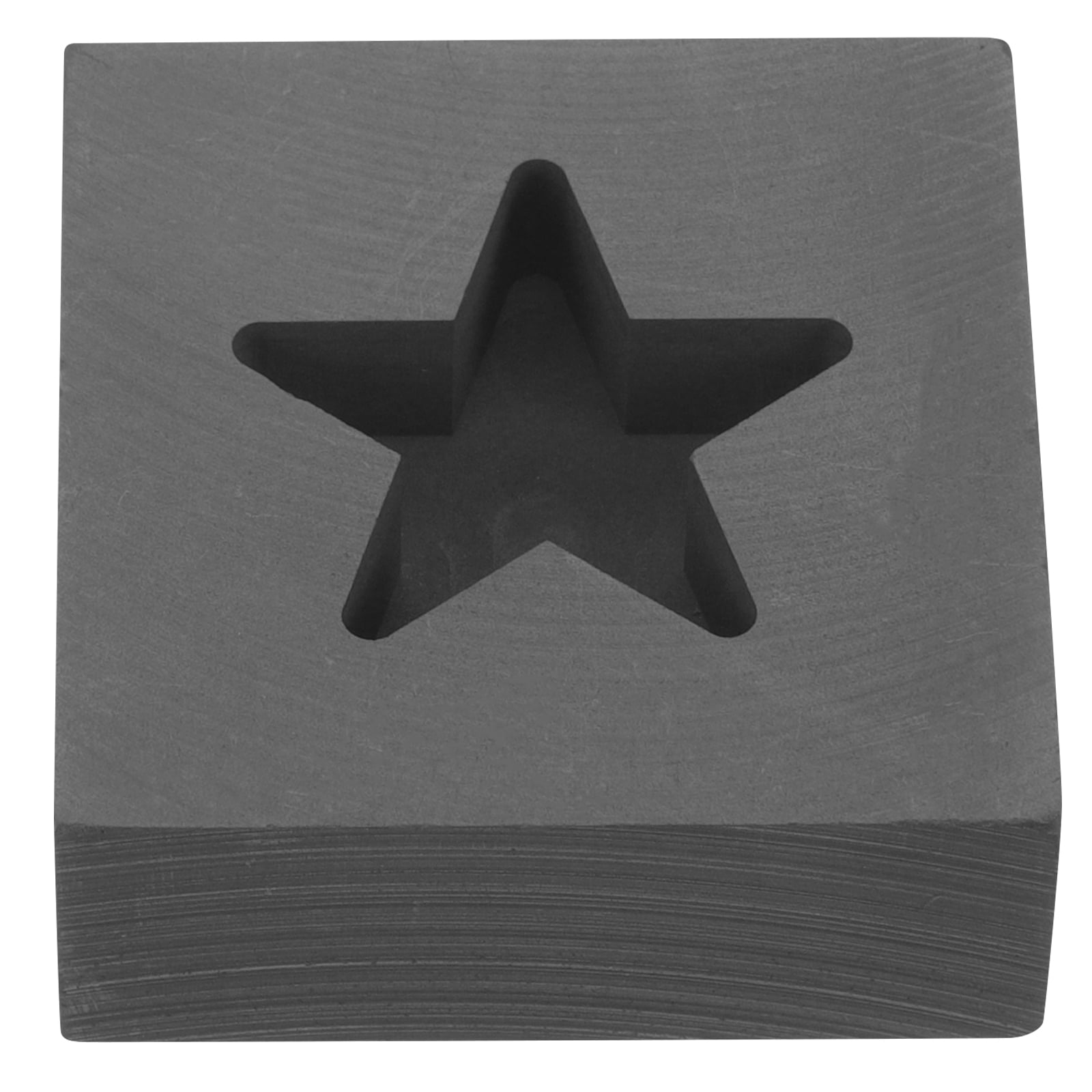 Graphite Ingot Mold Creative Star Shape Refining Mold Graphite Melting ...