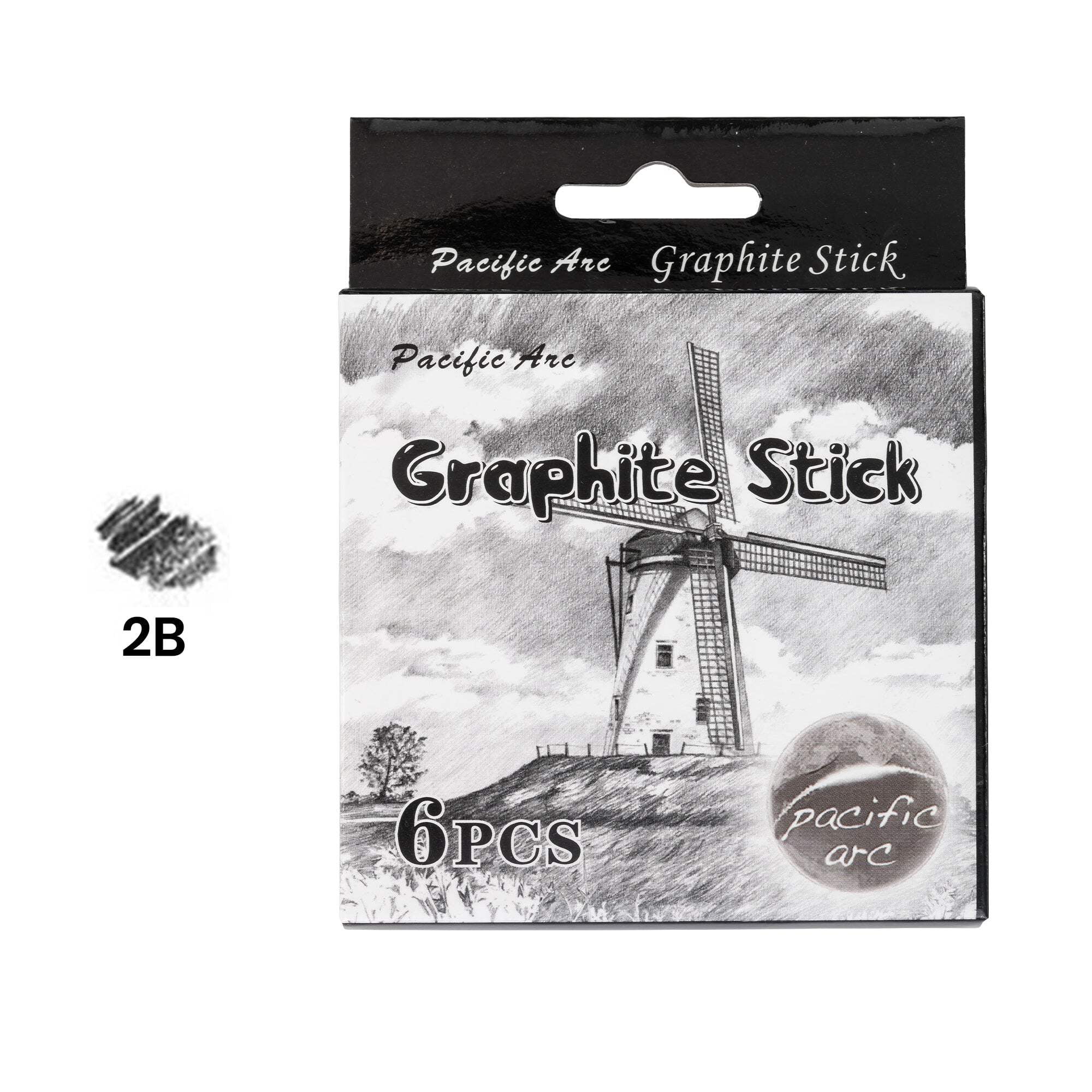 Graphite Stick: open stock, artists - 6/box - Walmart.com