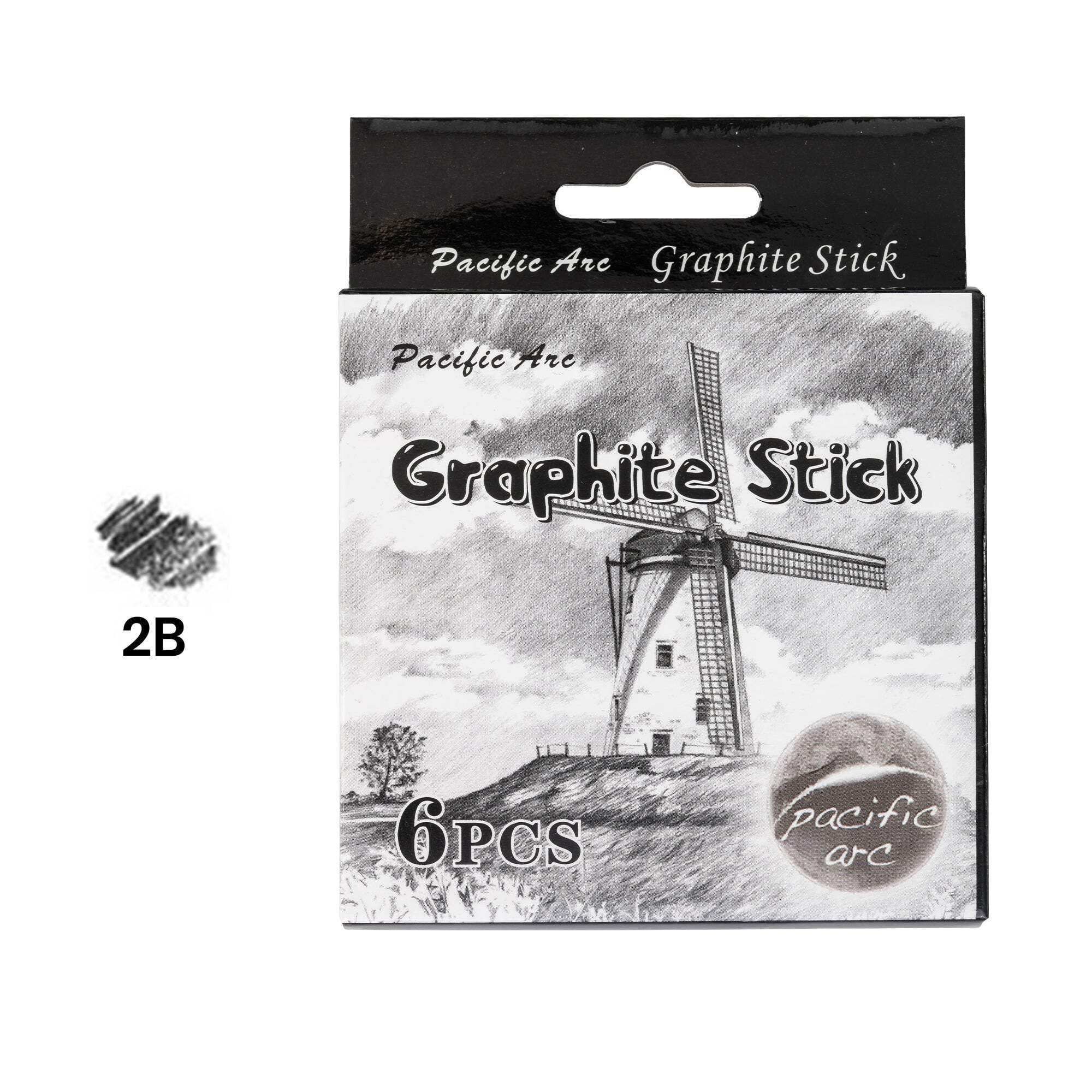 Graphite Stick: open stock, artists - 6/box - Walmart.com