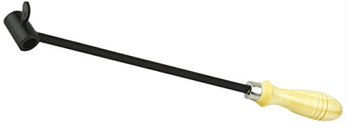 Graphite Stir Rod Holder w/Wooden Handle for Precious Metal Casting ...