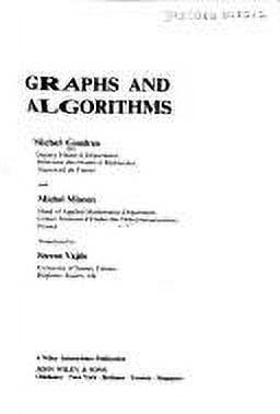 Pre-Owned Graphs and Algorithms (Hardcover) 9780471103745 - Walmart.com