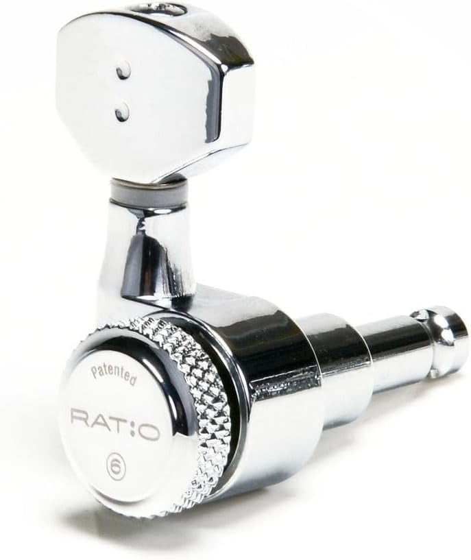 Graphtech Ratio Staggered Electric Guitar Locking Machine 6 In-line ...